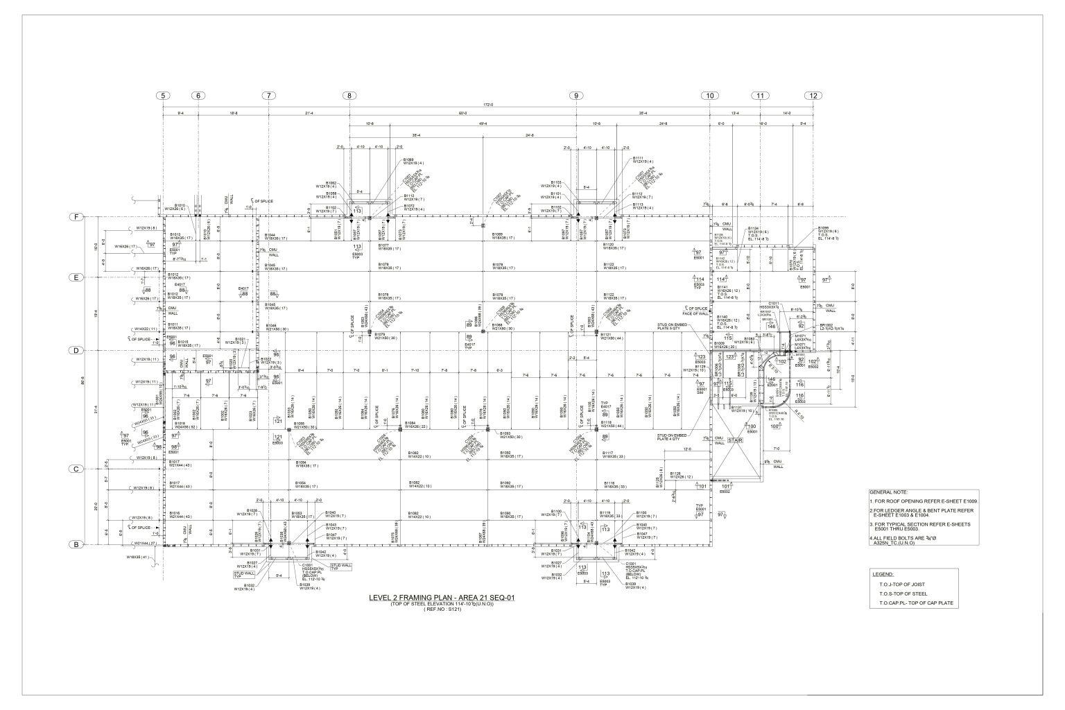 Sample Drawings - Alket Steel Detailing