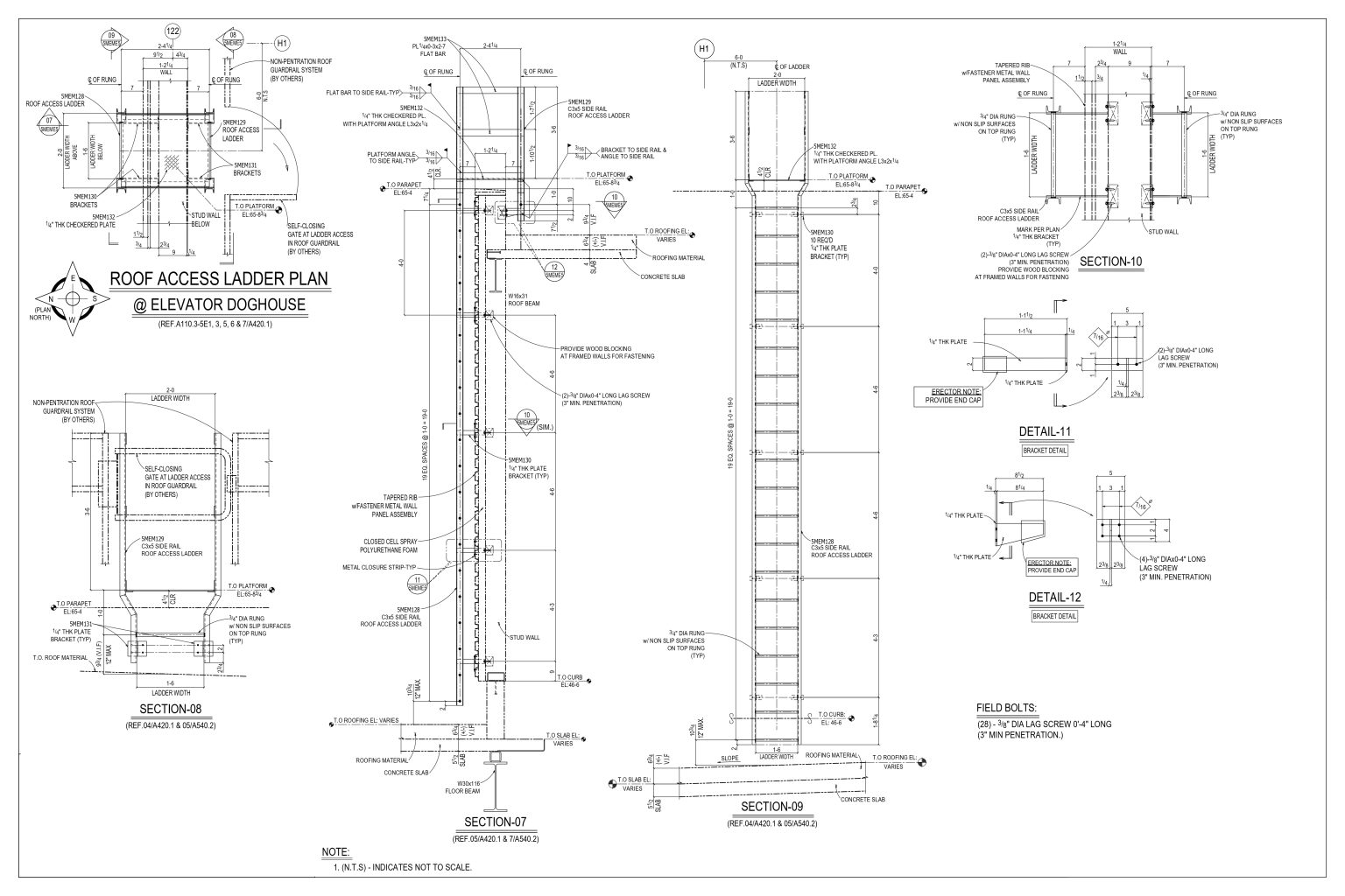 Sample Drawings - Alket Steel Detailing