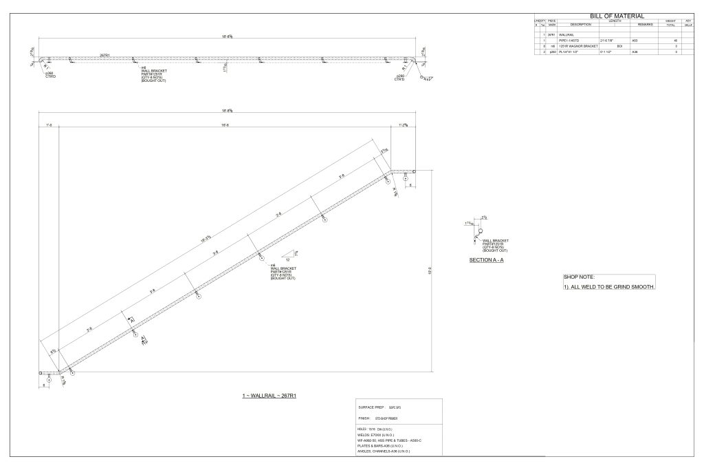 Sample Drawings - Alket Steel Detailing